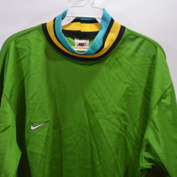 Nike | Shirts | Vintage Nike Deadstock Soccer Goalkeeper Jersey | Poshmark
